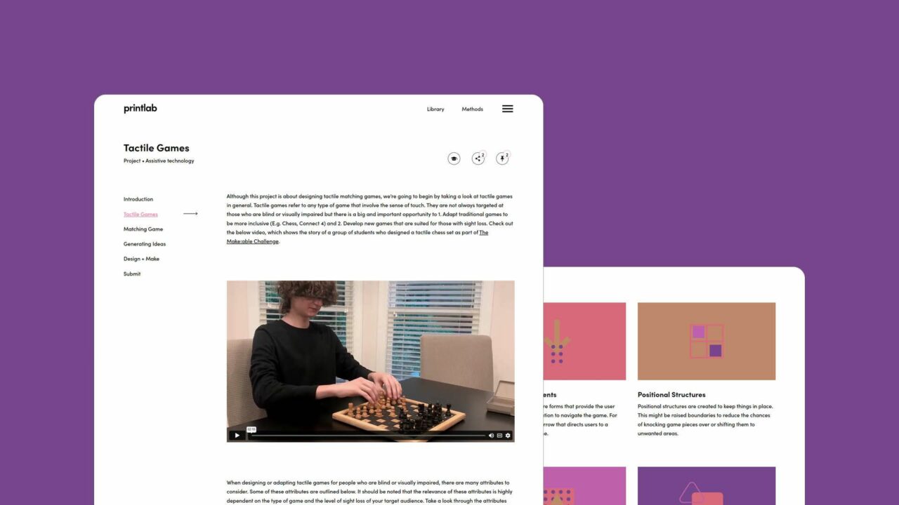 Tactile Matching Games 3D Printing Project | PrintLab