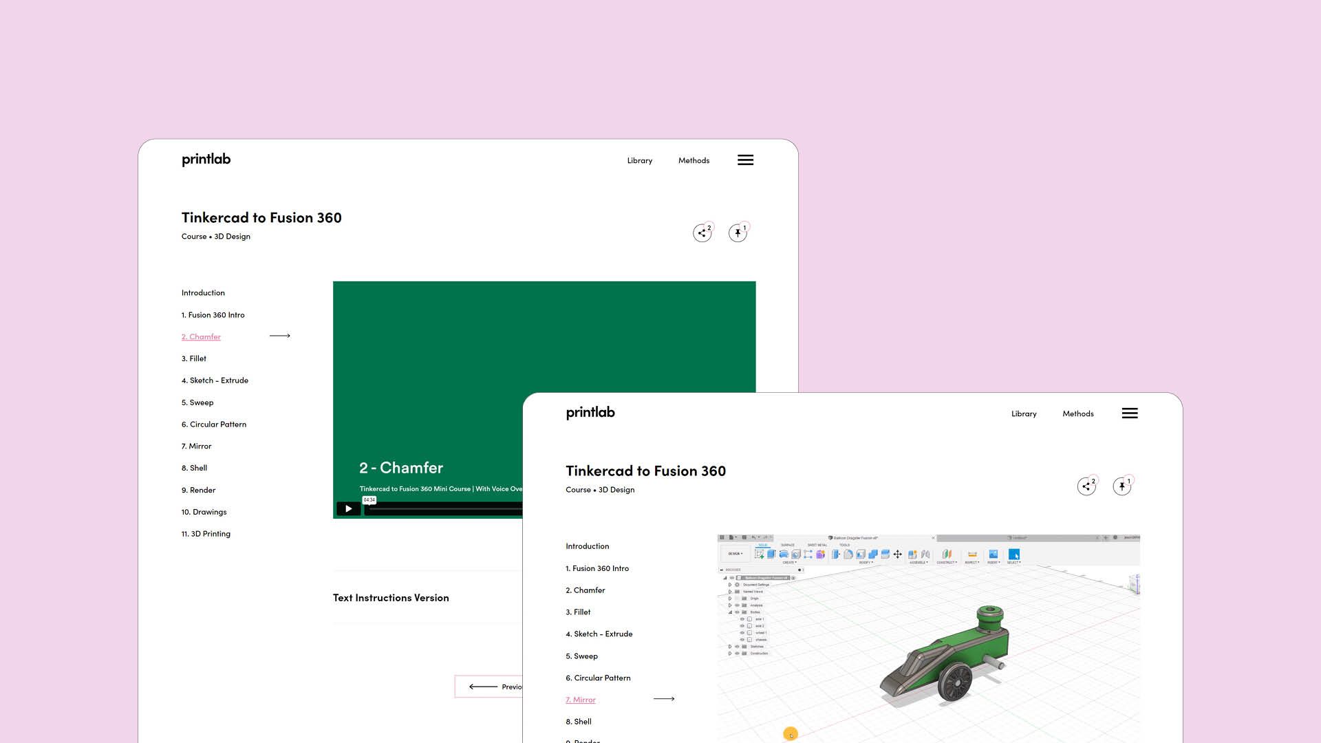 Tinkercad To Fusion 360 Printlab Mini Course