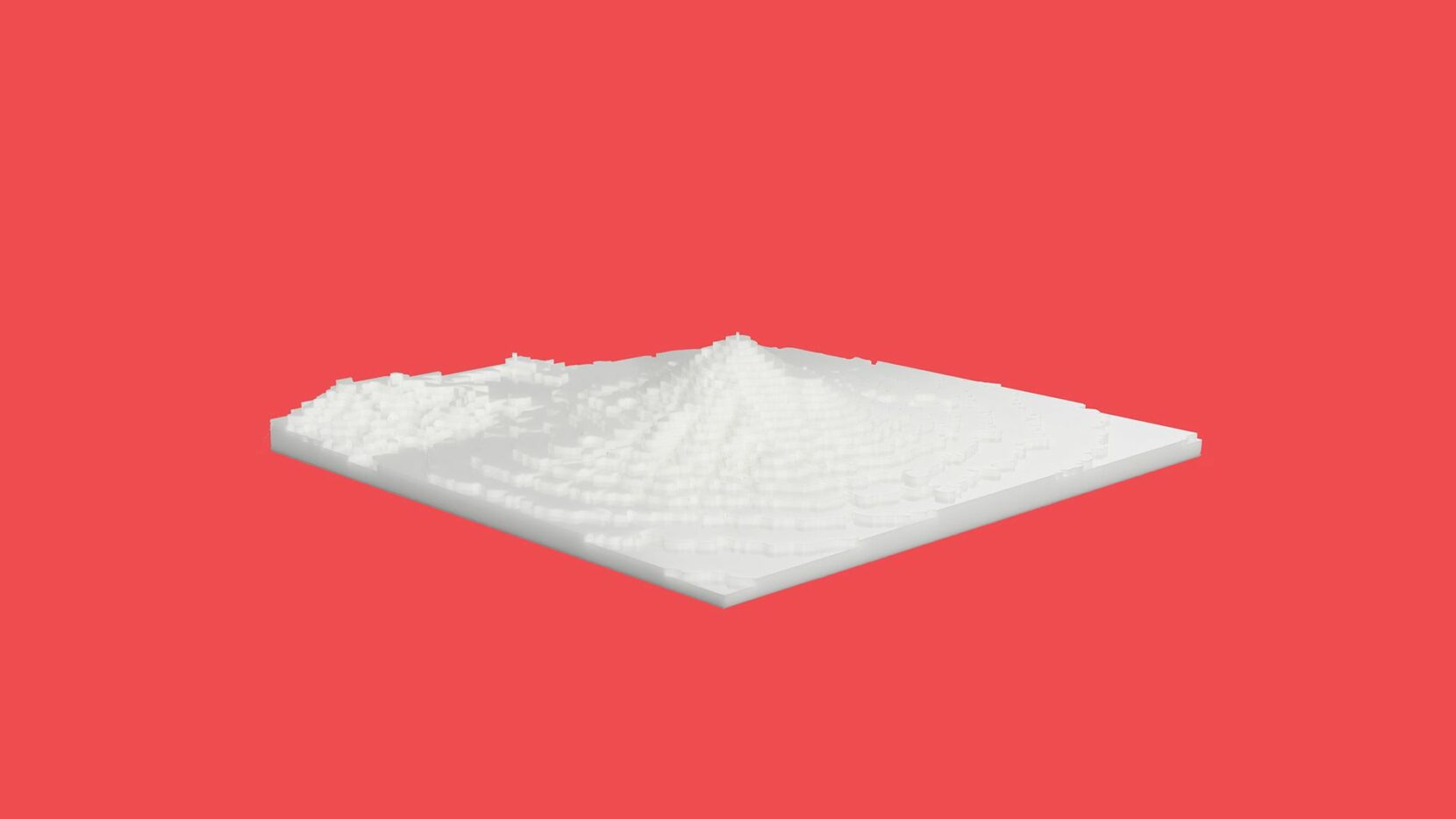 Mount Taranaki 3D Model