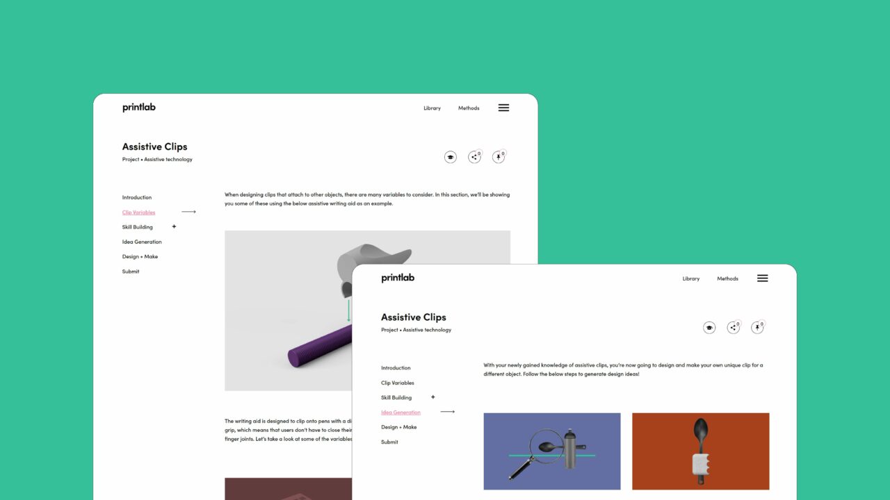 Assistive Clips 3D Printing Project | PrintLab