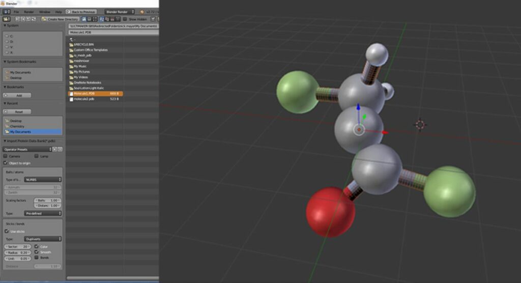 How to: 3D Printing Chemical Structures