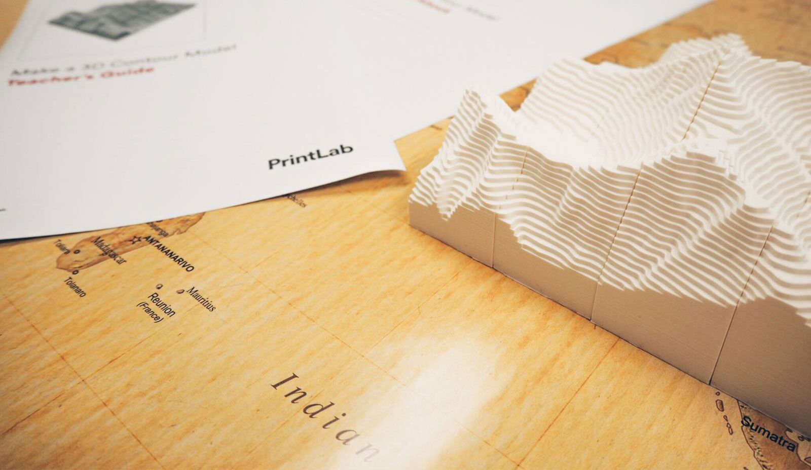 Make a 3D Contour Model - Lesson Plan