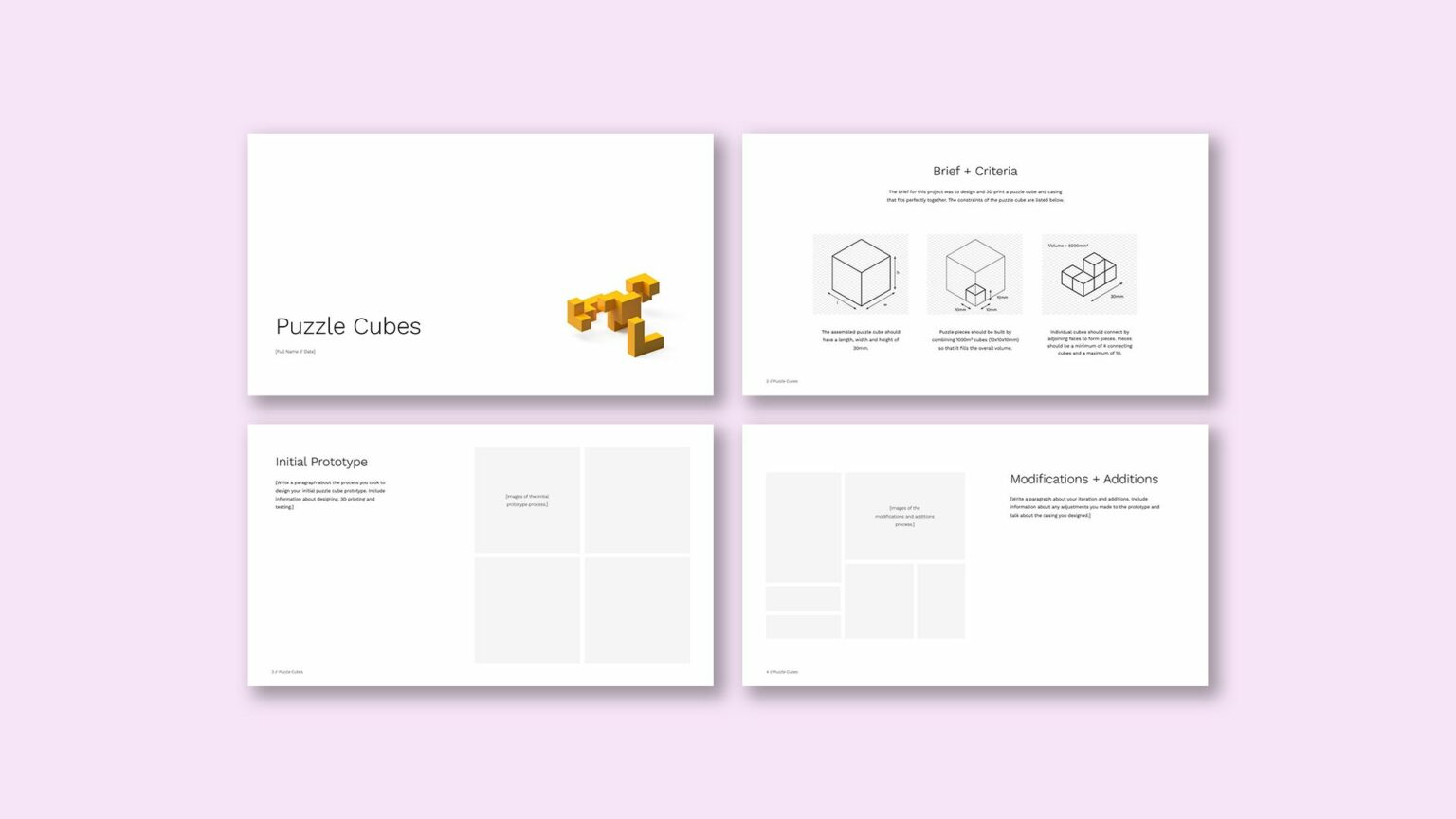 Puzzle Cubes 3D Printing Project | PrintLab
