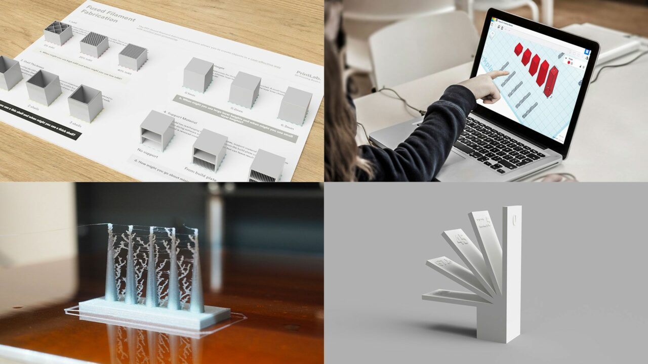 An Example Pathway Through PrintLab Classroom Lessons