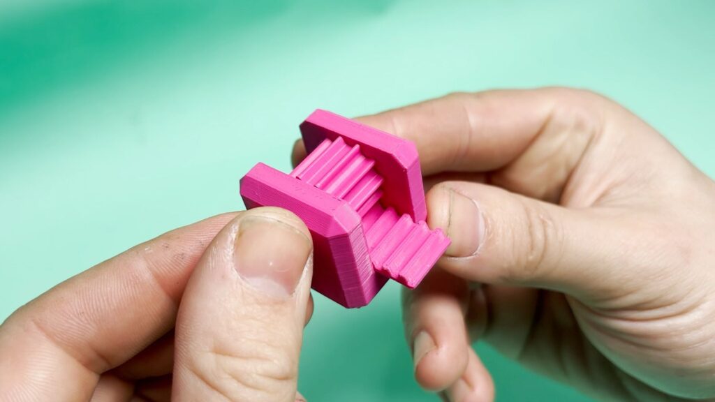 3D Printed Rack and Pinion Mechanism Cube | PrintLab